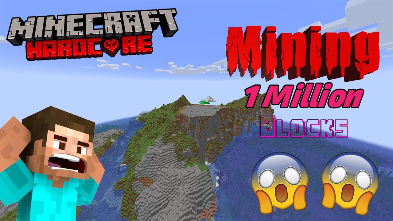 Mining 1 Million Blocks Alone | Minecraft Live - YouTube
