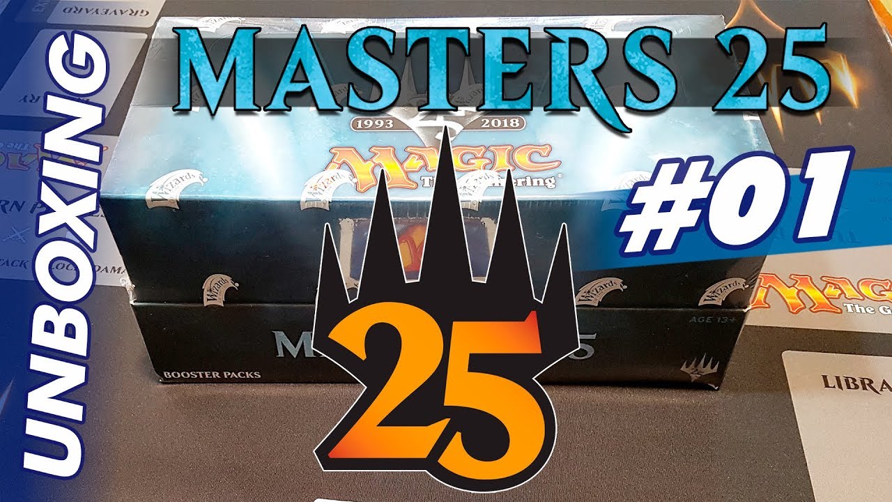 Masters 25 UNBOXING! (en español) · Caja #1 ¡La primera! - YouTube
