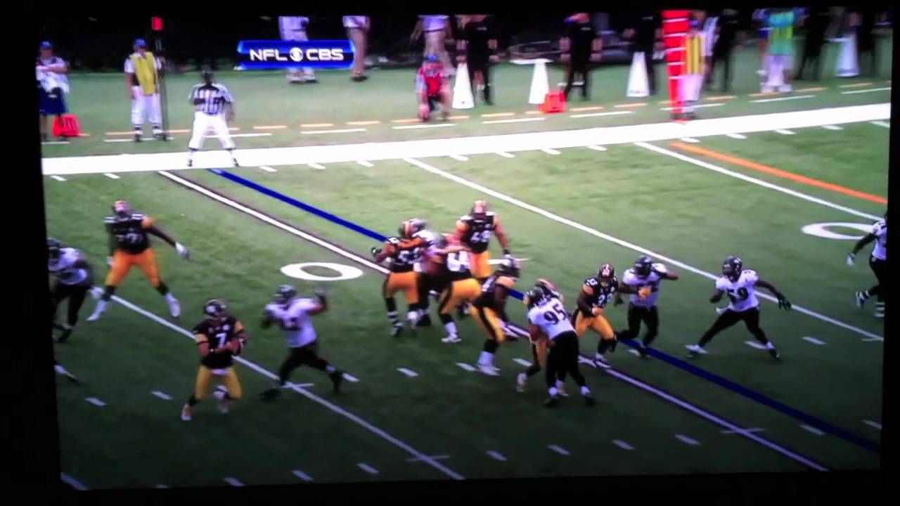 Hines Ward DE-CLEATED by Jarret Johnson - YouTube