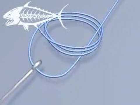How to Tie a Centauri Fishing Knot - YouTube