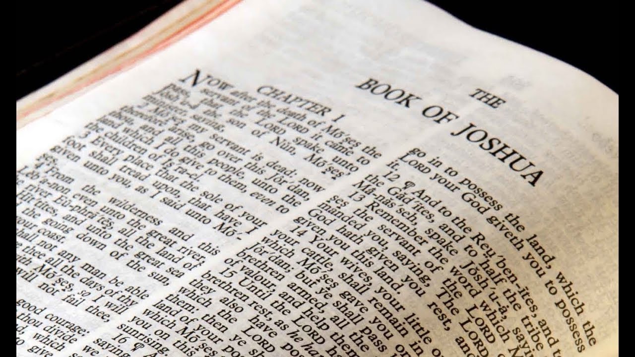 The Complete Book of Joshua Read Along - YouTube