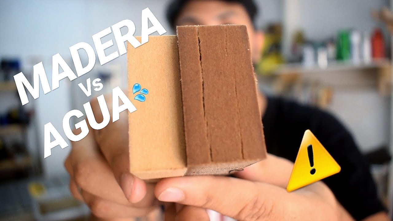 MADERA VS AGUA, ¿CUAL RESISTE MAS? (Wood Vs Water) - PROYECTO MUEBLE ...