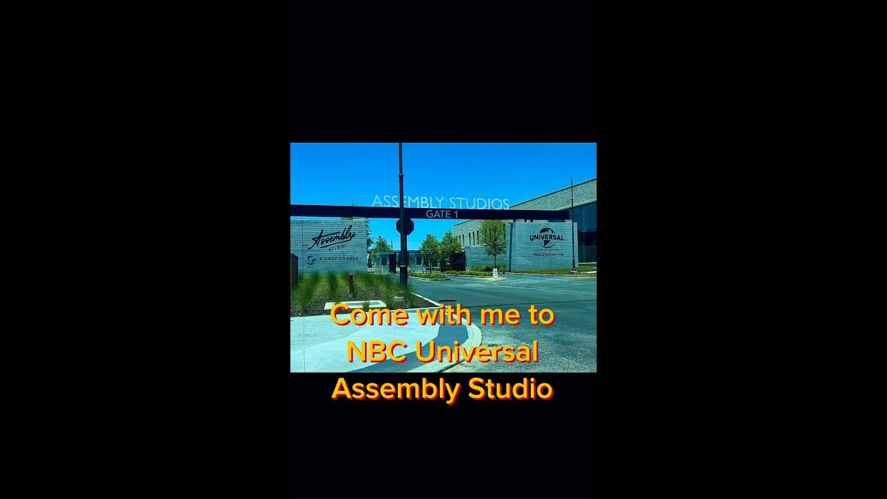 Tiarra Tuesday Ep. 3 Tour of NBC Universal Assembly Studio - YouTube