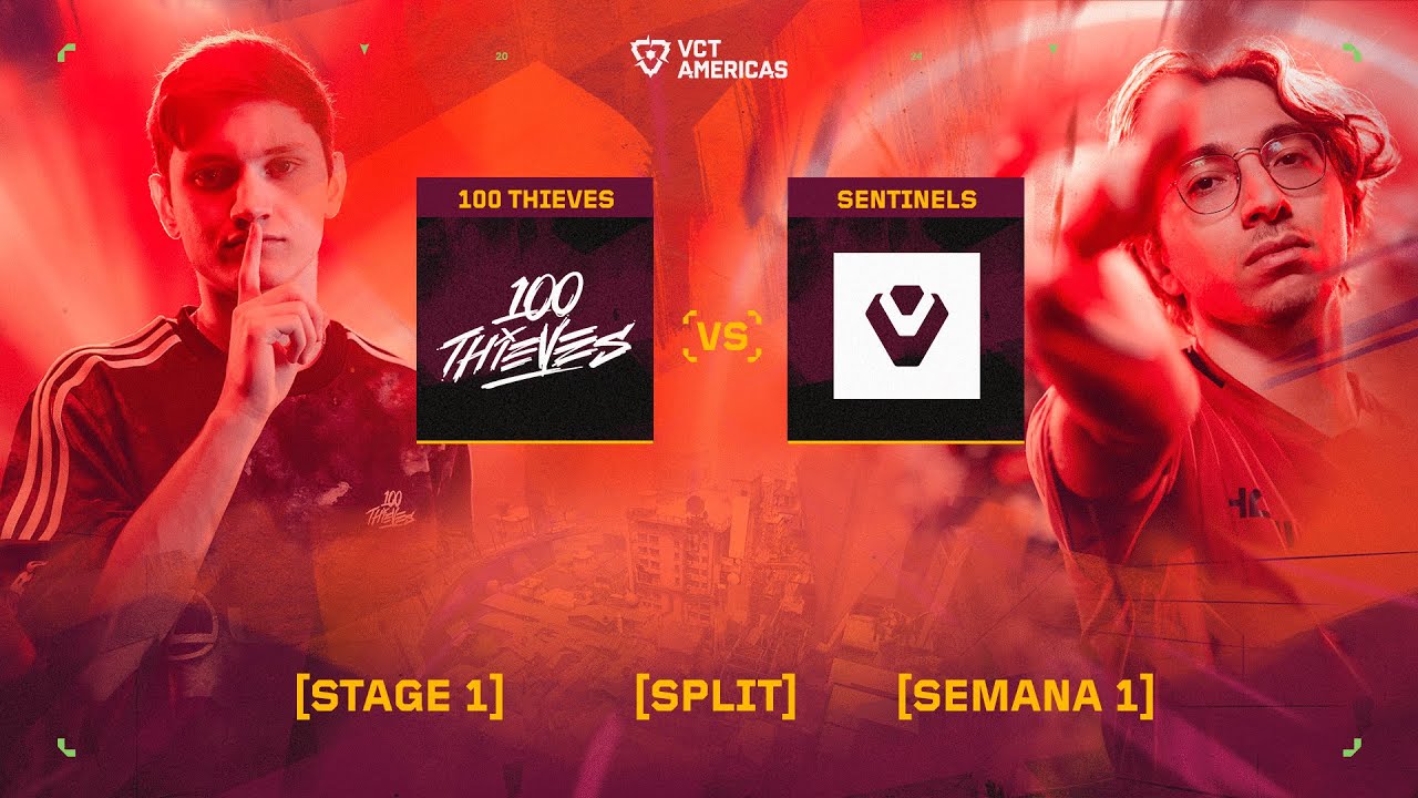 100T vs SEN — VCT Americas Stage 1 — S1D2 — Mapa 2 - YouTube