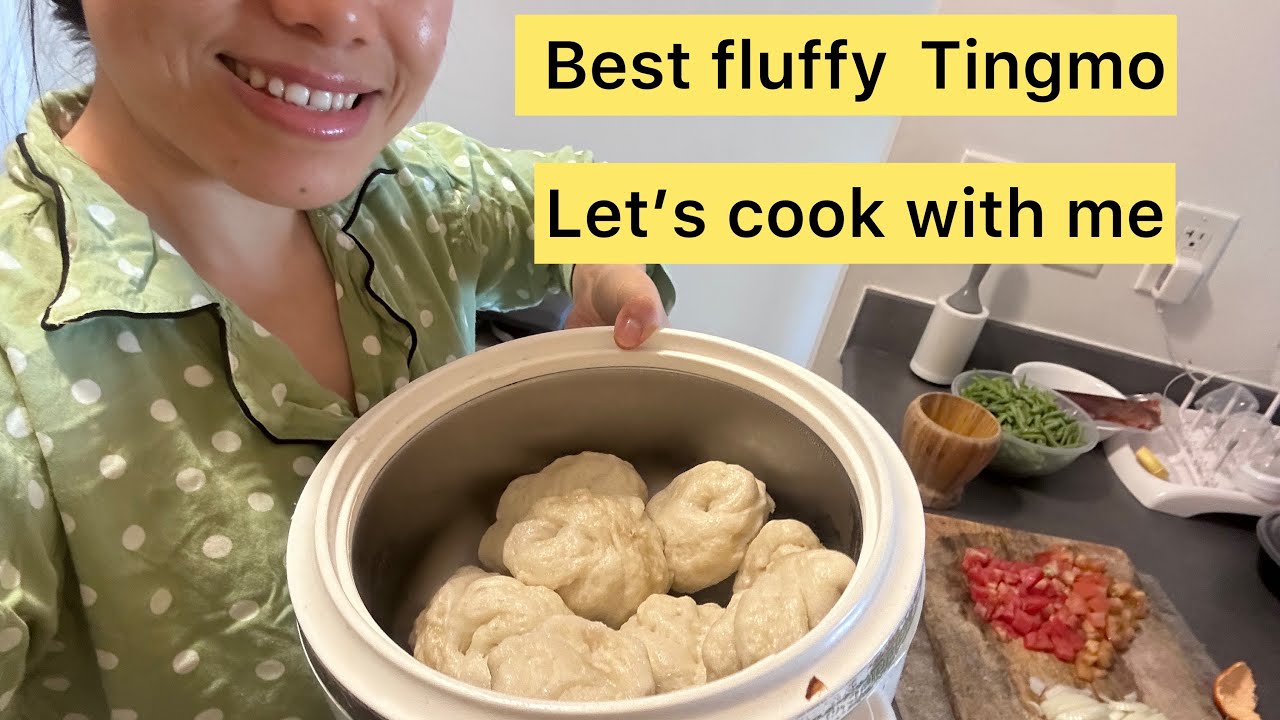 Making fluffy/soft Tibetan steam bun (Tingmo). - YouTube
