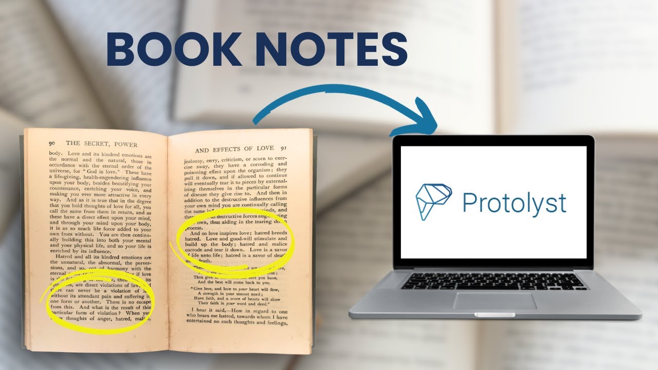 How to Organise Book Notes - Protolyst Workflow - YouTube