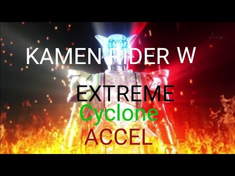 KAMEN RIDER DOUBLE EXTREME CYCLONE ACCEL (BUATAN SENDIRI) - YouTube