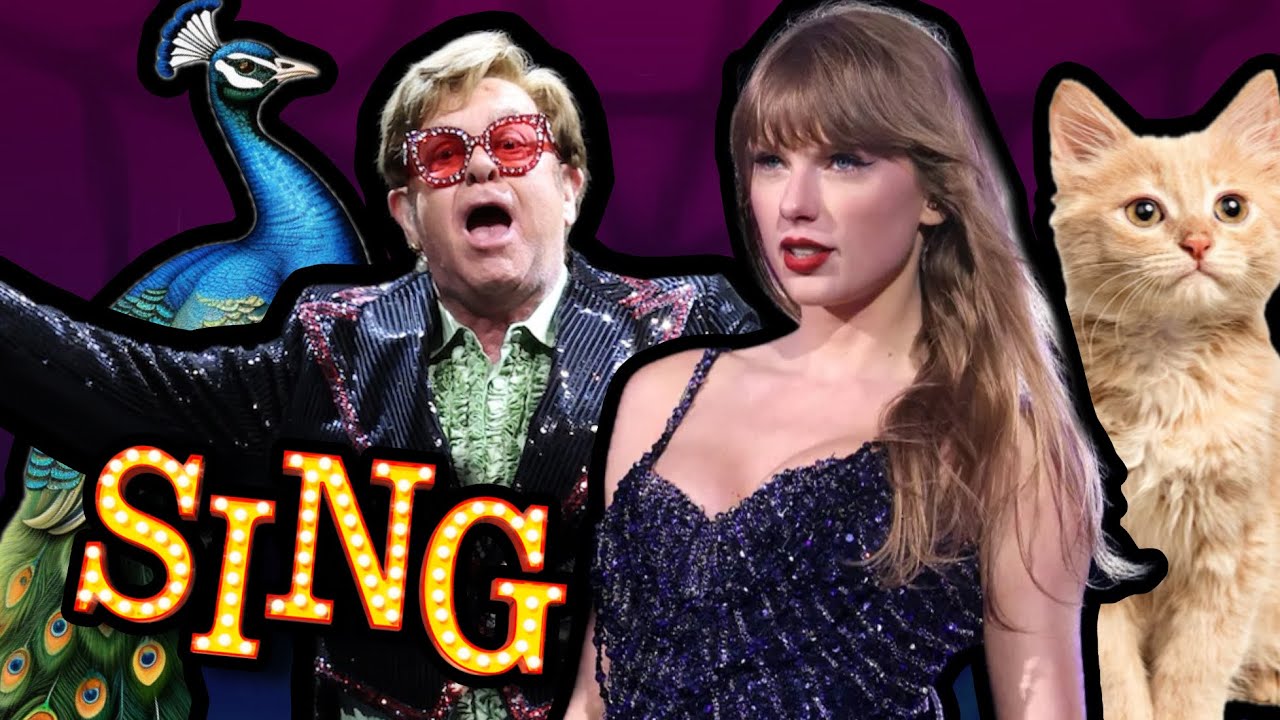 What Animals Would Famous Singers Be In Sing!! - YouTube
