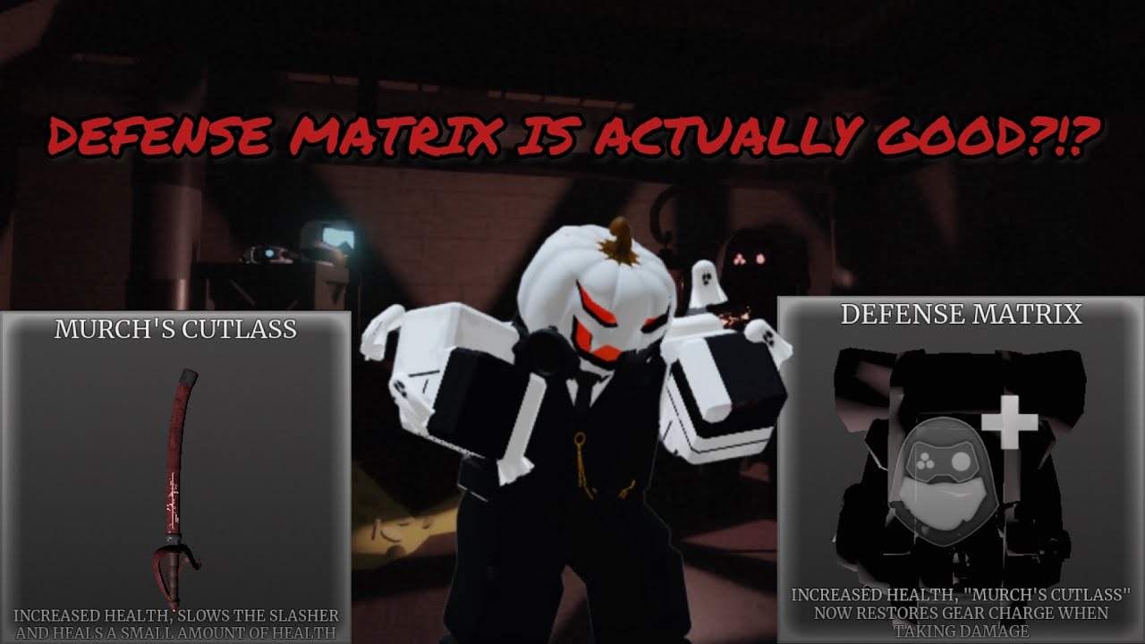 DEFENSE MATRIX IS ACTUALLY GOOD NOW?!?! Roblox Survive The Night ...