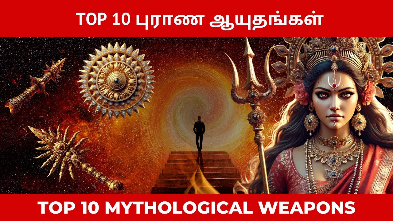 10 புராண ஆயுதங்கள் | Top 10 Mythological weapons | Vishnu | Shiva ...