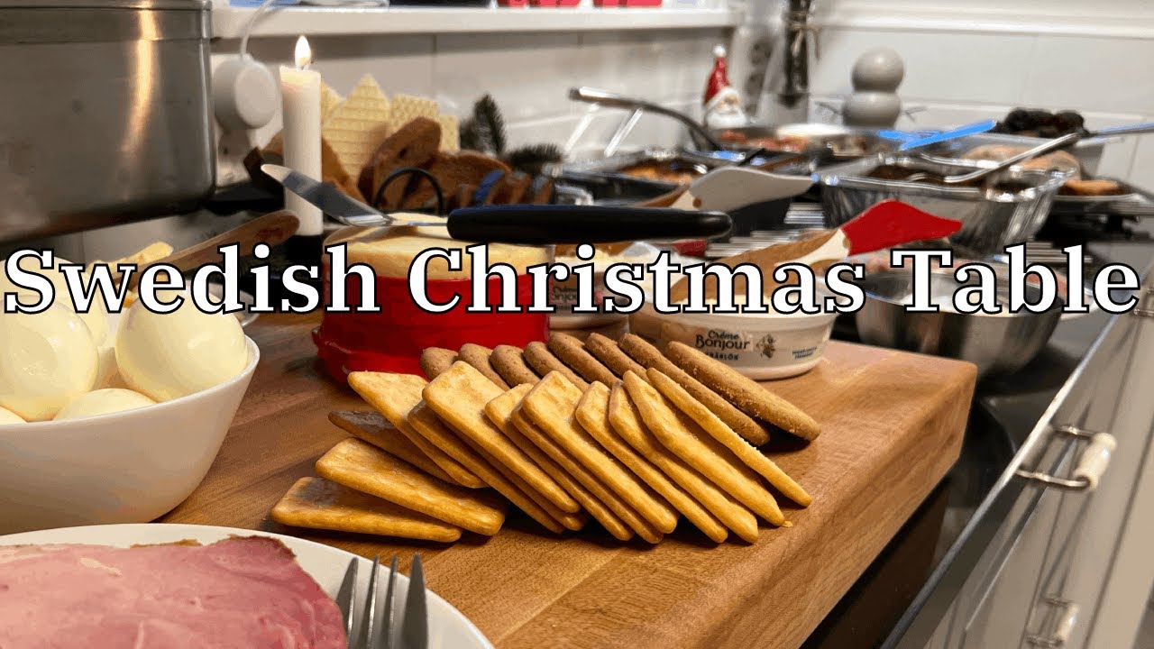 This is what we eat Christmas Food JULBORD//COLD and HOT dishes-Dessert ...