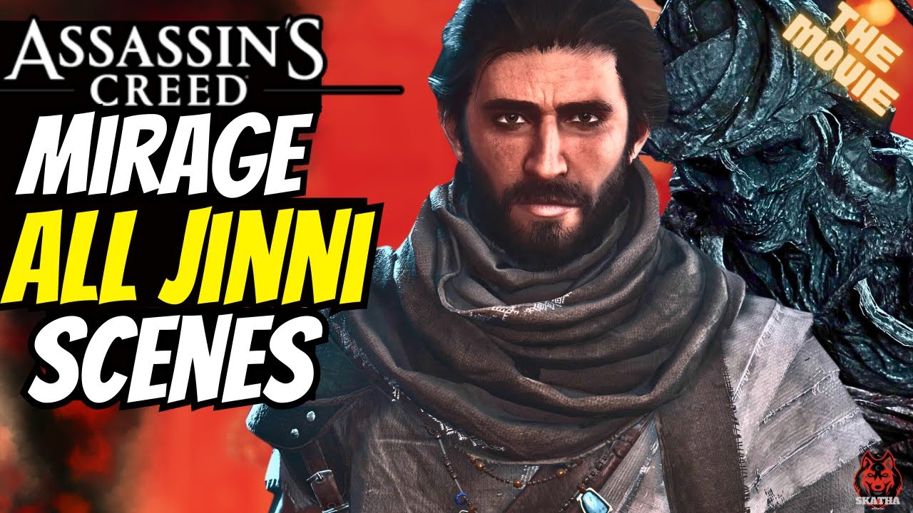 Assassin's Creed Mirage: The Movie - All Jinni Scenes - YouTube