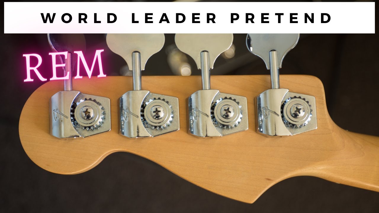 REM - World Leader Pretend (Bass cover with TAB) - YouTube