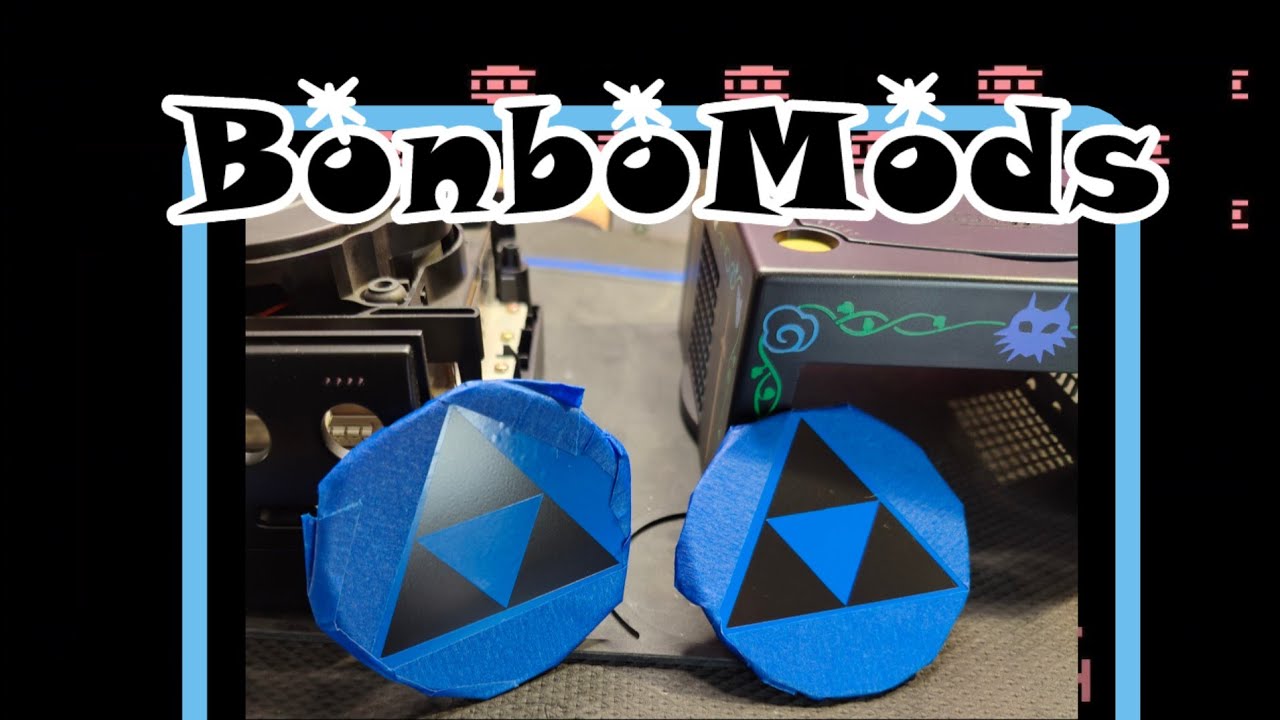 BonboMods - Prepping a GameCube for a Custom Paint Job - YouTube