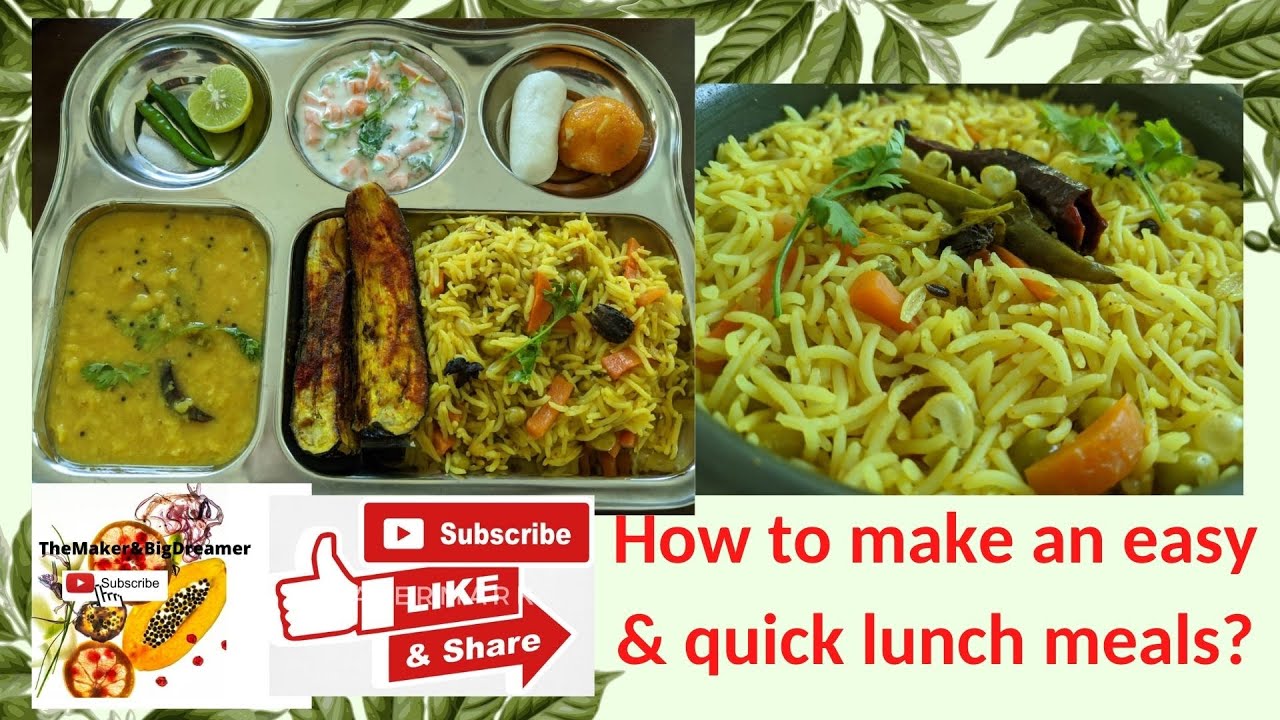 How to make a Perfect Lunch meal? | NO ONION & NO GARLIC |Festival Time ...