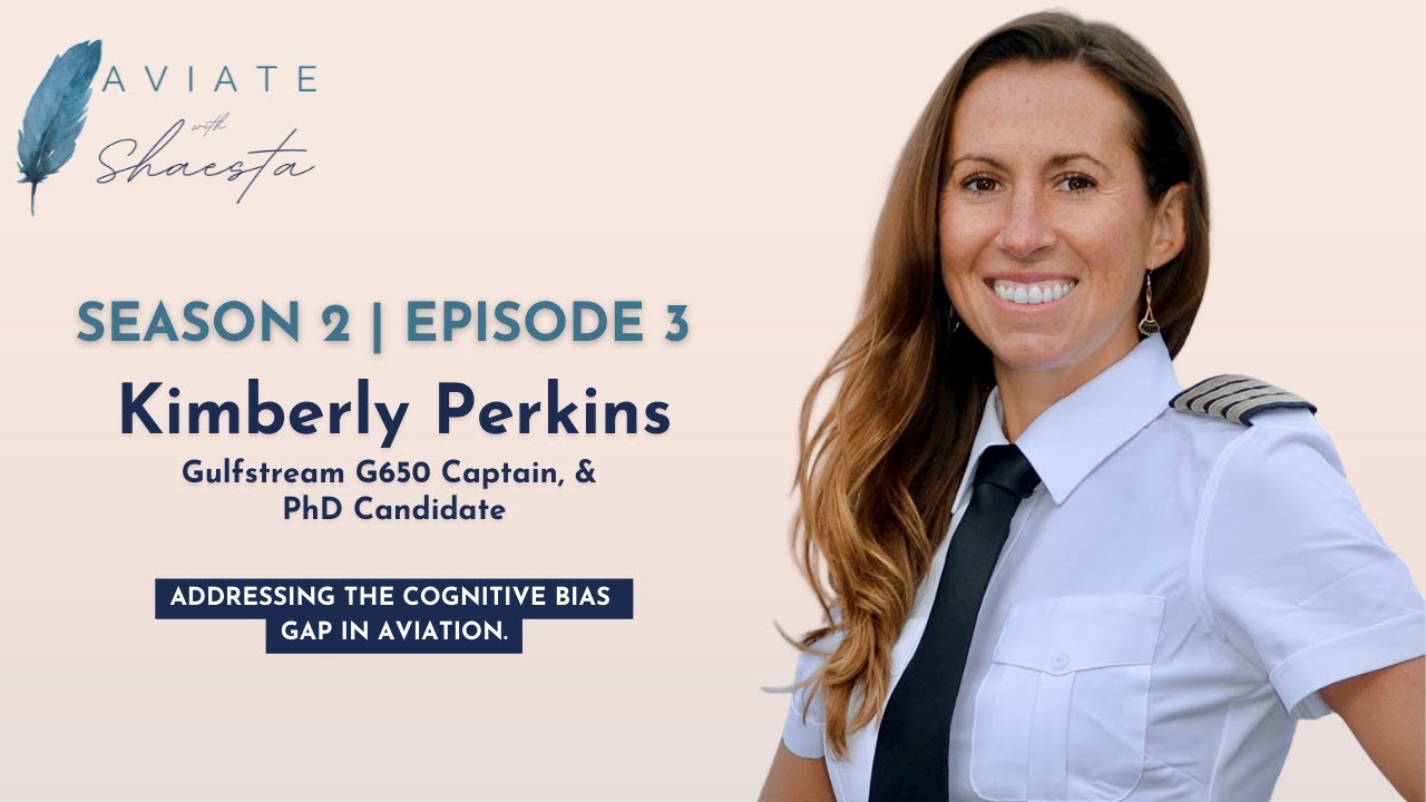 Kimberly Perkins, a G650 Pilot & Ph.D. candidate wants to fix aviation ...