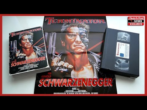THE TERMINATOR - LIMITED BLU-RAY VHS TAPE EDITION UNBOXING - MEDIA ...