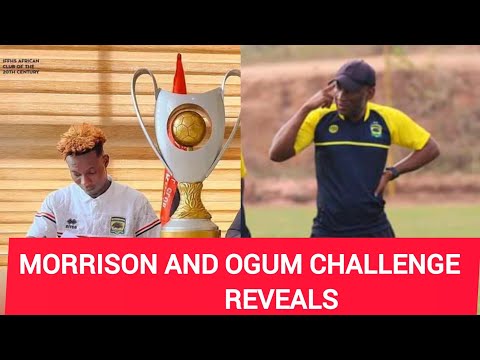 ENOCH MORRISON BREAK SILENCE ON CHALLENGING COACH OGUM - DETAILS - YouTube