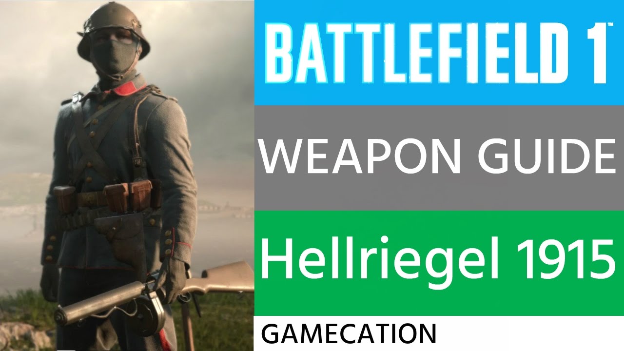 BATTLEFIELD 1 INSANE SMG! Hellriegel 1915 Gameplay! BF1 Multiplayer ...