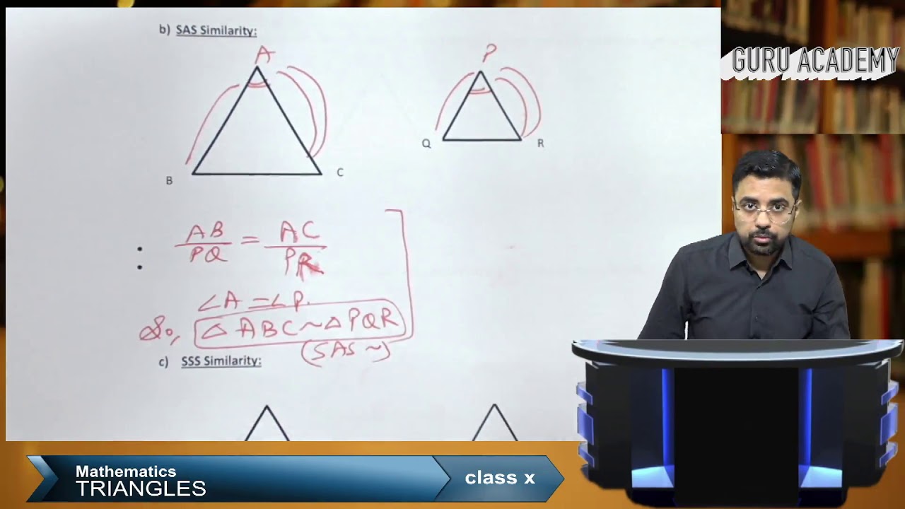 Class 10 Mathematics - Chapter 6 Triangles Summary NCERT | CBSE - YouTube