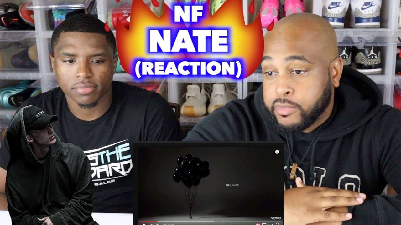 NATE - NF | HE WAS TALKING TO HIS YOUNGER SELF!! | REACTION - YouTube