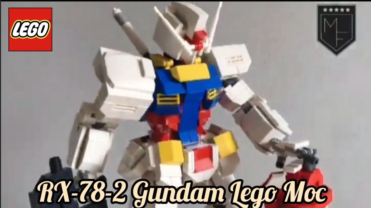 RX-78-2 Gundam Model Lego Moc - YouTube