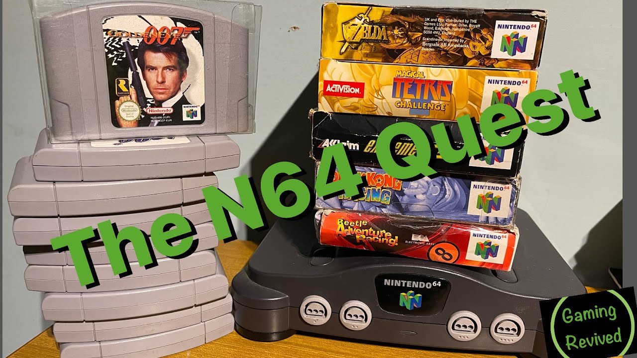 Building a boxed n64 collection in 2023 - YouTube