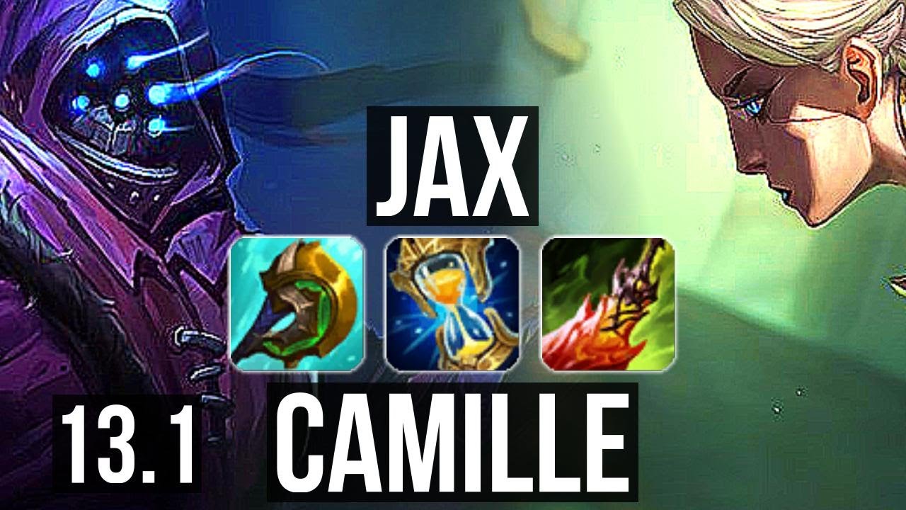 JAX vs CAMILLE (TOP) | 8/1/10, 1.1M mastery, Legendary, 300+ games | KR ...