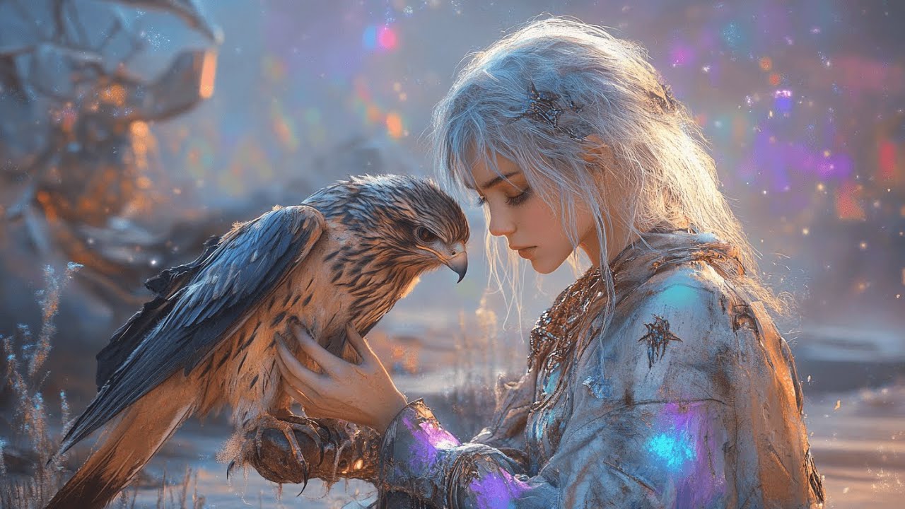 An Alien Refugee Nurses a Wounded Human Falcon Back to Health And It ...