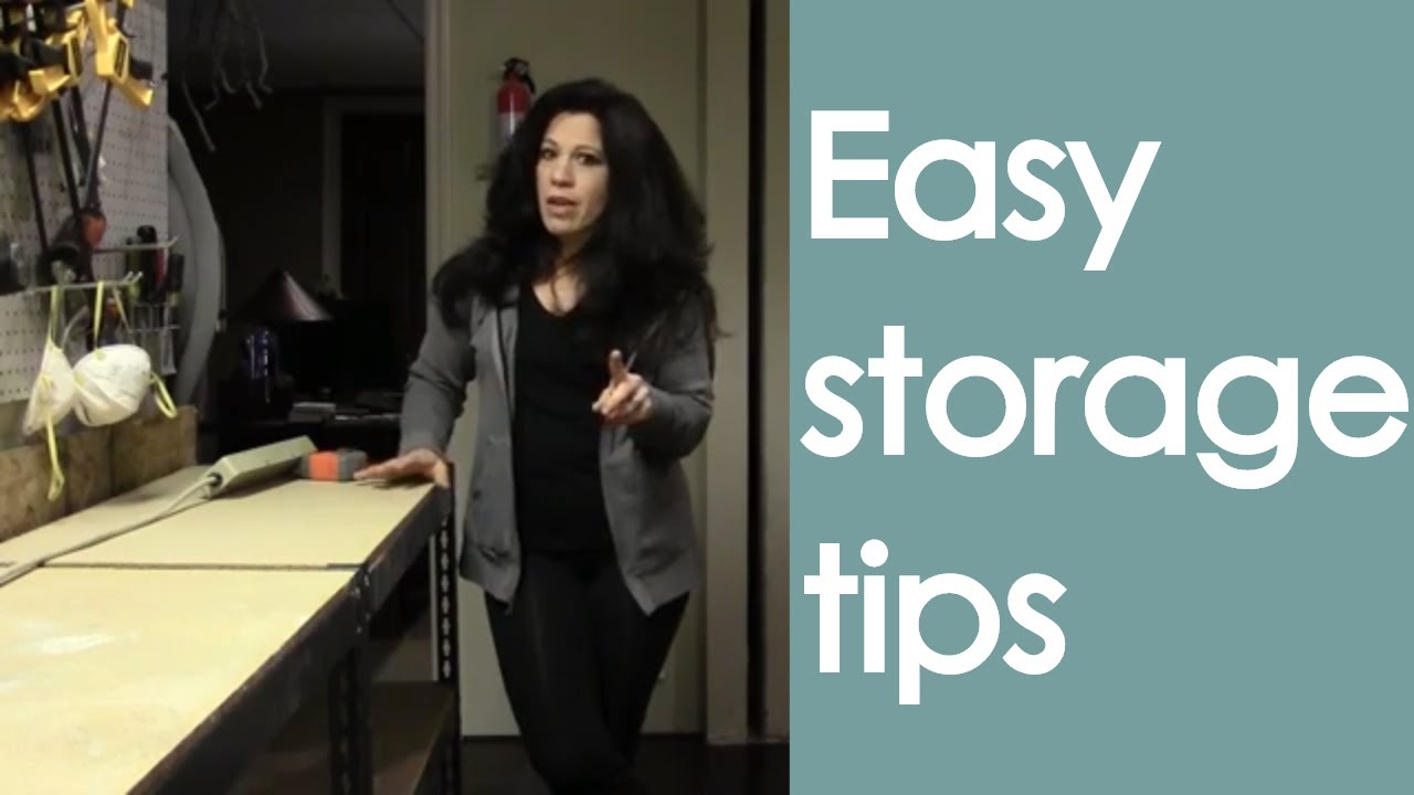 Organize Your Home Workshop (BEST TIPS) - Renee Romeo - YouTube