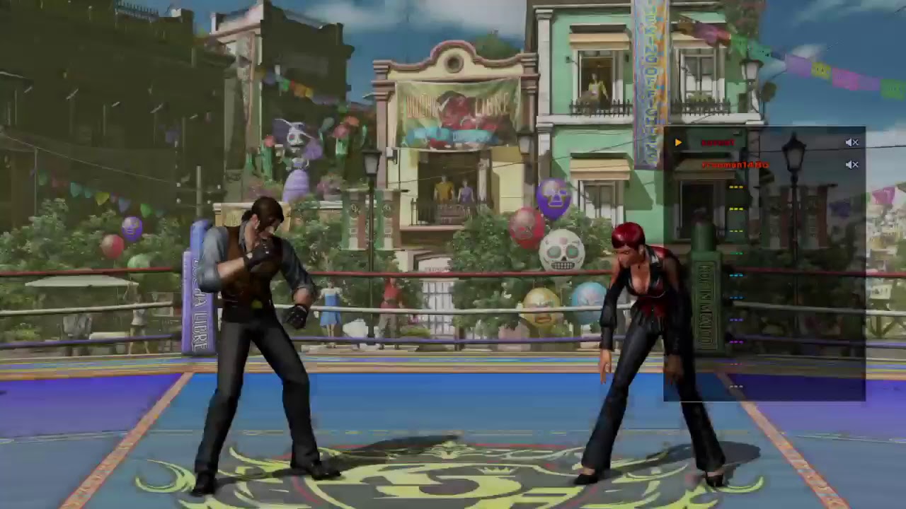 KOF XIV Ver2.1 free play(vs freeman) - YouTube