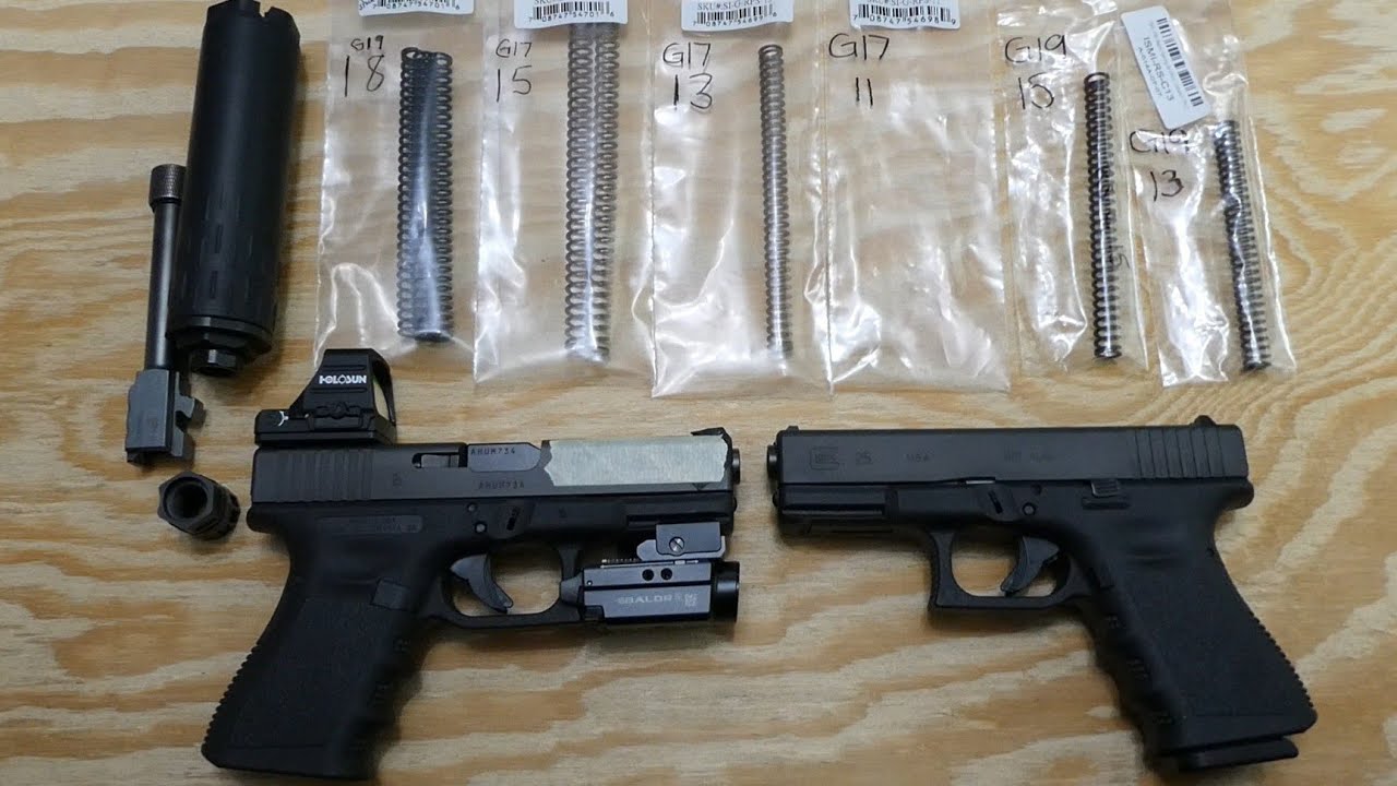 Strike Industries Reduced Power Recoil Springs vs ISMI Spring strength ...