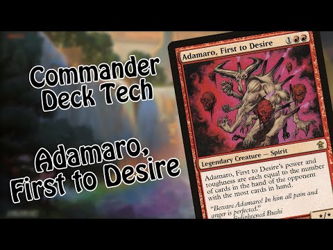 Commander Deck Tech | Adamaro, First to Desire | The Price of Greed