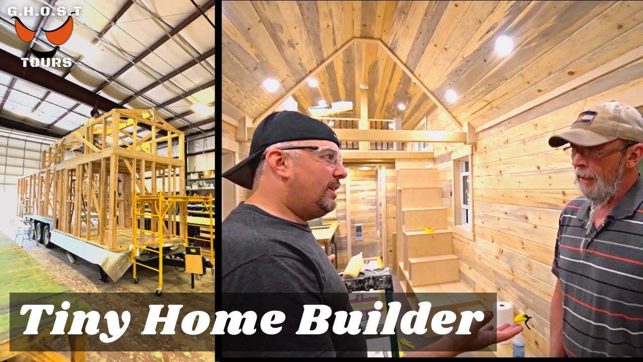 INCREDIBLE Look Inside TINY Home Builder - YouTube
