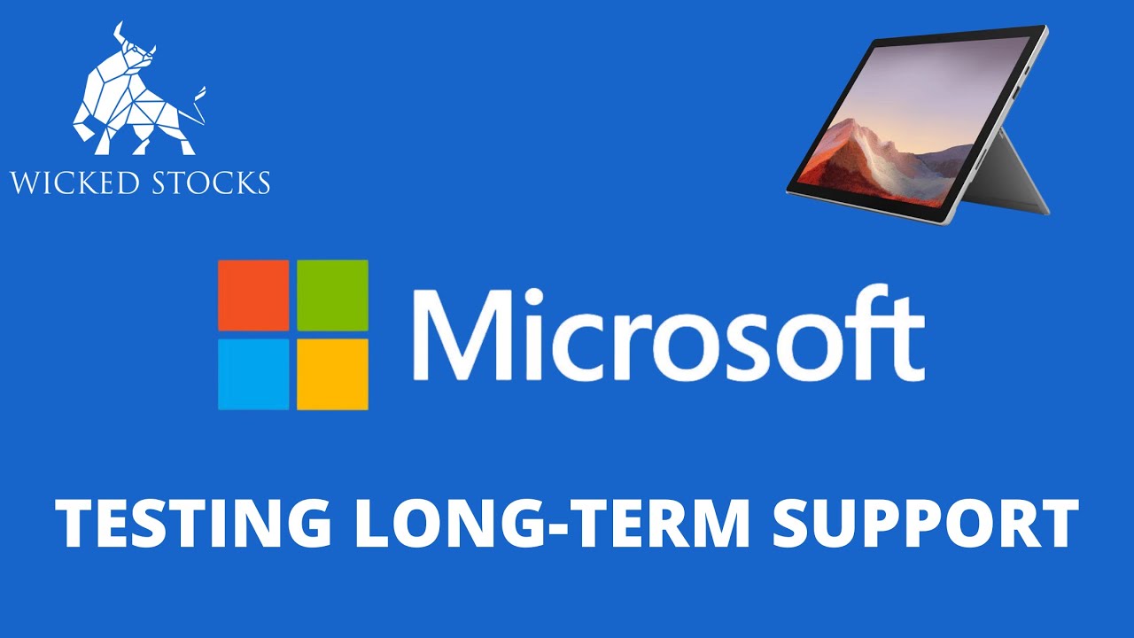Microsoft (MSFT) presently testing long-term support - Technical Stock ...