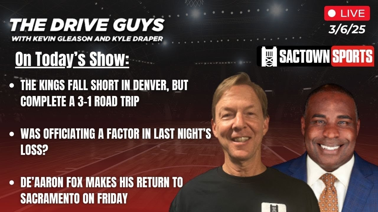 Recapping a successful road trip for the Kings | The Drive Guys - YouTube