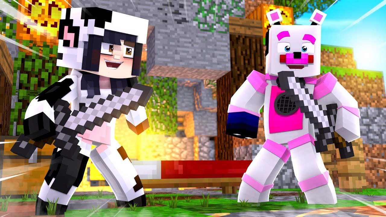Bed Wars With Cassi Cow! Minecraft FNAF Roleplay - YouTube