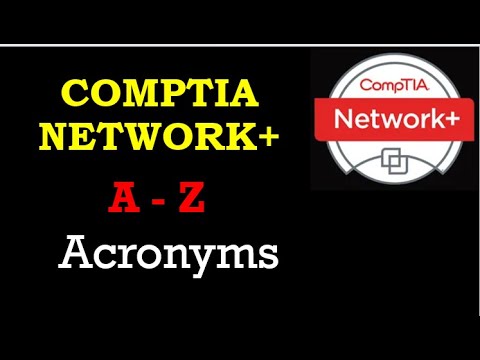 A-Z Acronyms For Network+ Exam ️ | 800+ Score - YouTube