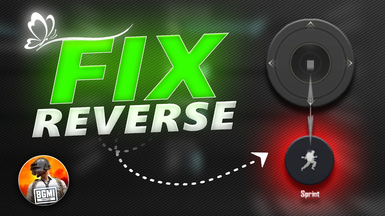 BGMI Joystick Reverse Problem SOLVED! | Joystick Reverse FIX in BGMI - YouTube