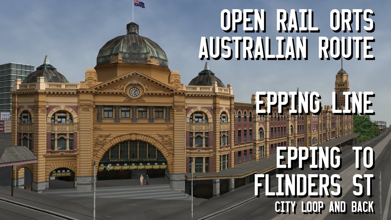 ORTS - Route: epping line (Australia) recorrido completo/full lenght ...