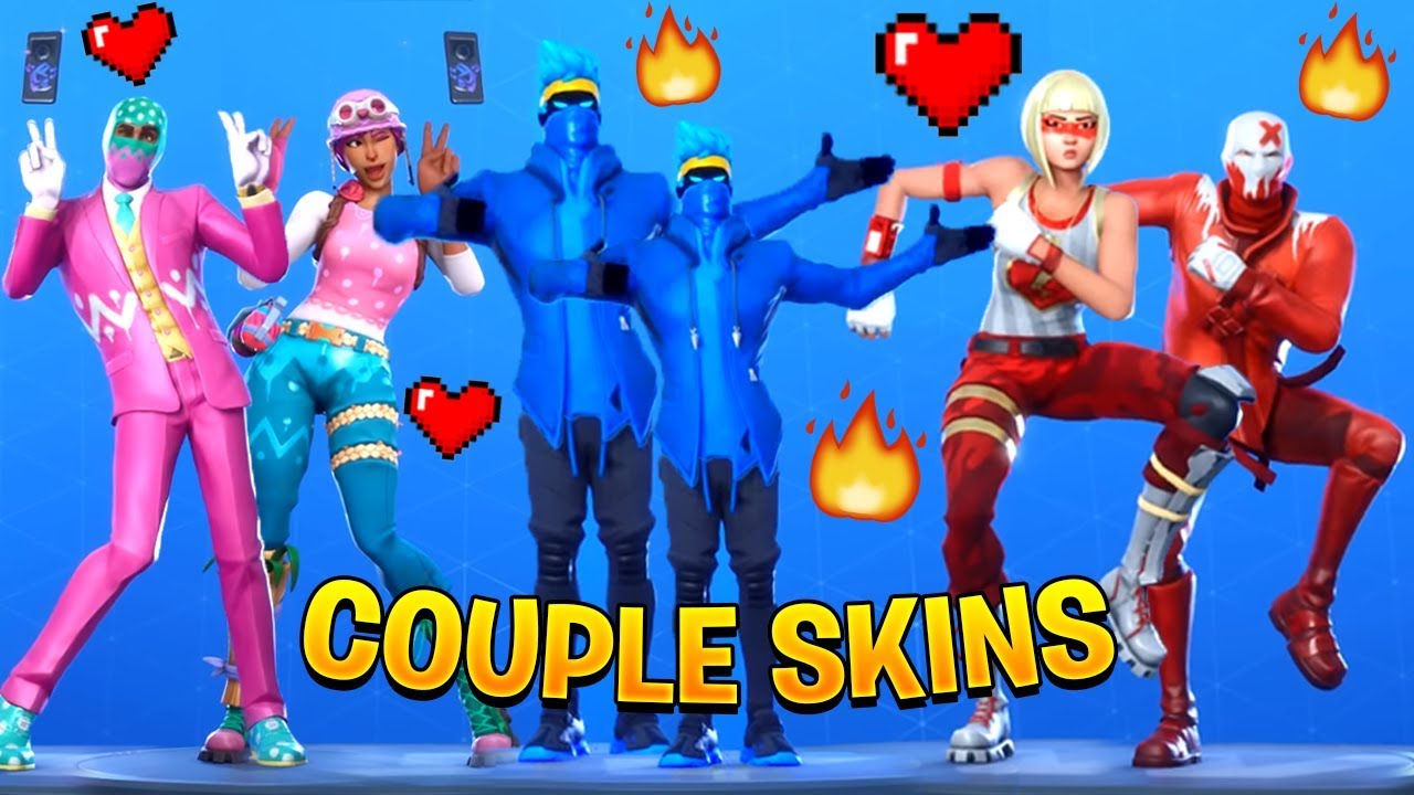 Best Fortnite Dances With Couple Skins (Chapter 2 Season 2) - YouTube