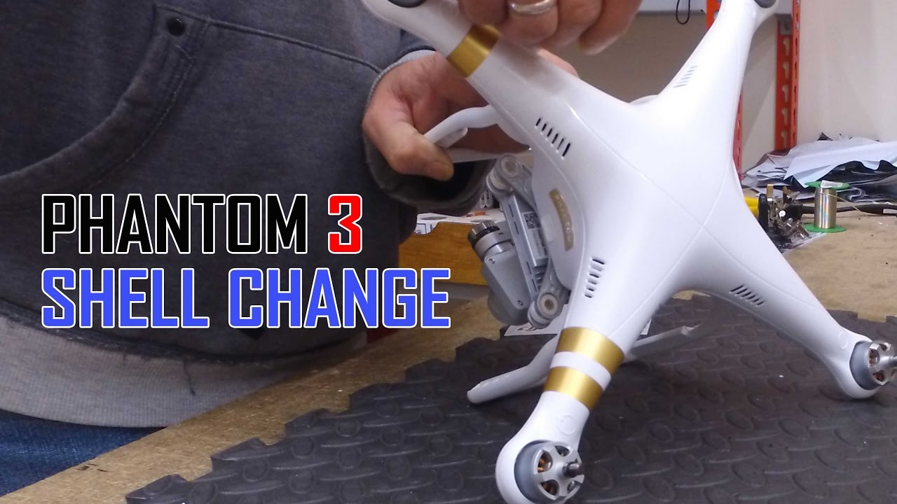 DJI Phantom 3 Shell Change Time Lapse - YouTube