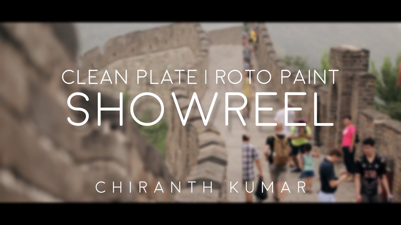 CLEAN PLATE SHOWREEL 2021| Visual Effects | Demoreel - YouTube