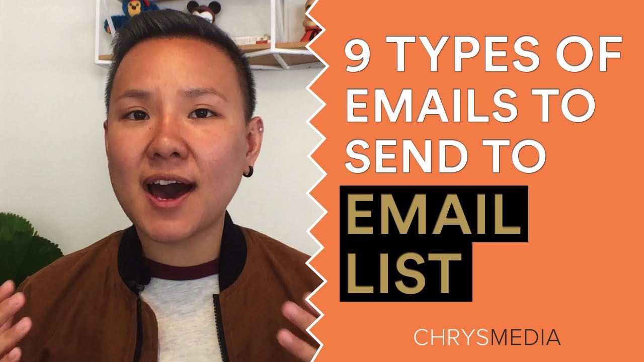 9 Types of Emails You NEED to Send to Your Email List - YouTube