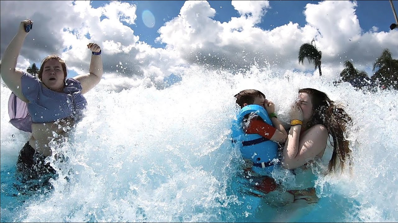 KNOCKED OUT BY EXTREMELY POWERFUL WAVES! 😱 - YouTube