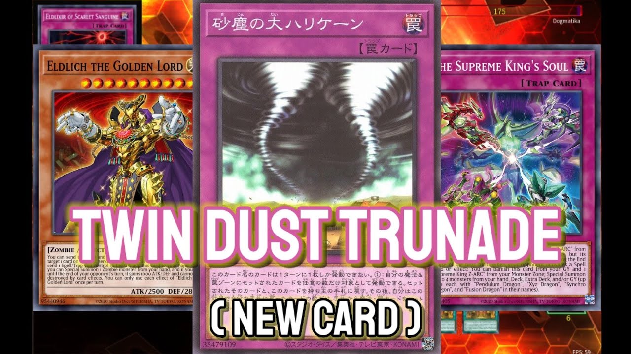 YGOPRO - Twin Dust Trunade | Testing Deck & New Card - YouTube