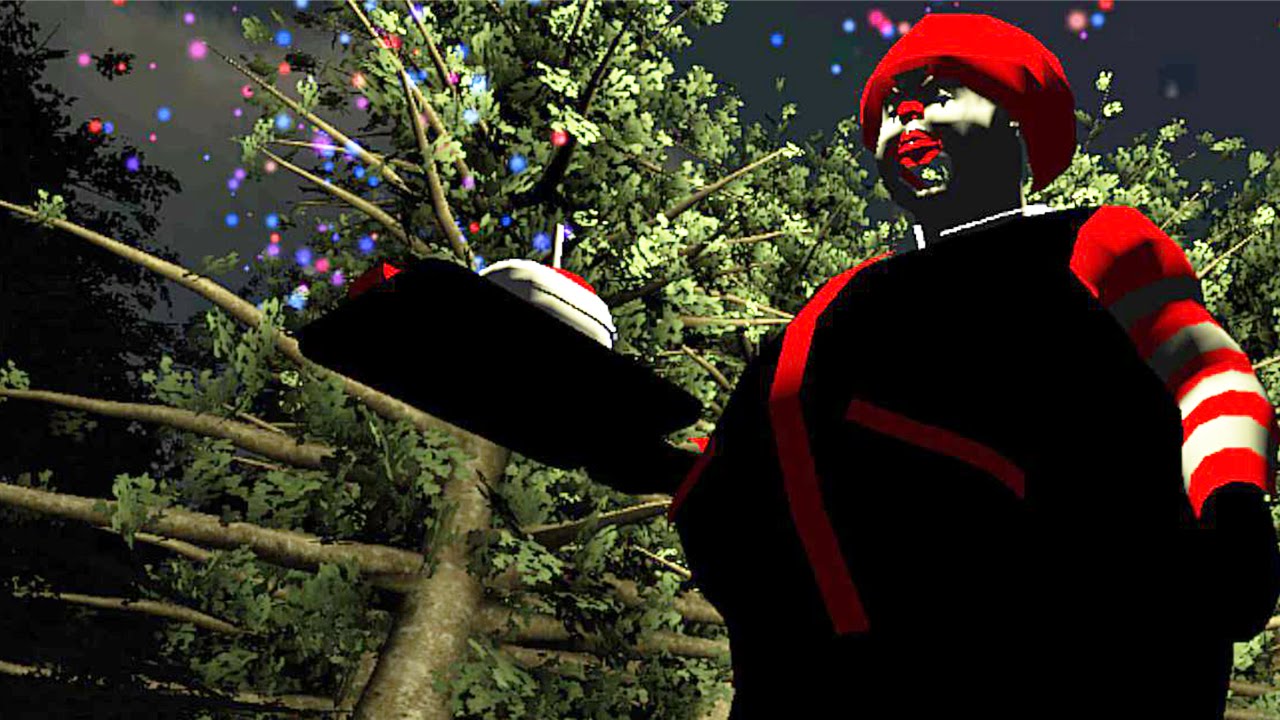 CHASED BY A SCARY FAT CLOWN - Obese - YouTube