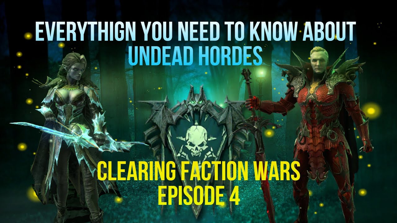 Everything YOU NEED to know about UNDEAD HORDES faction - Raid Shadow ...