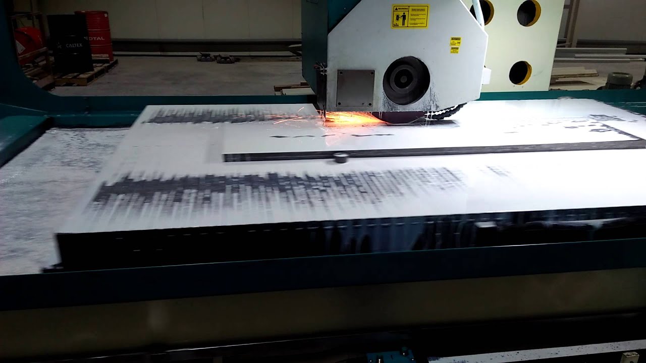 Double Column CNC Surface Grinding Machine - YouTube