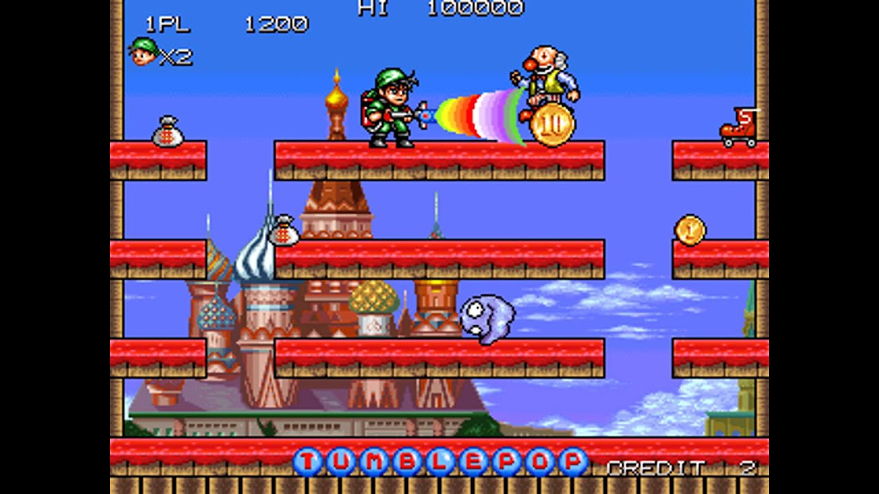 Tumble Pop (World) [MAME] [shortplay] - YouTube